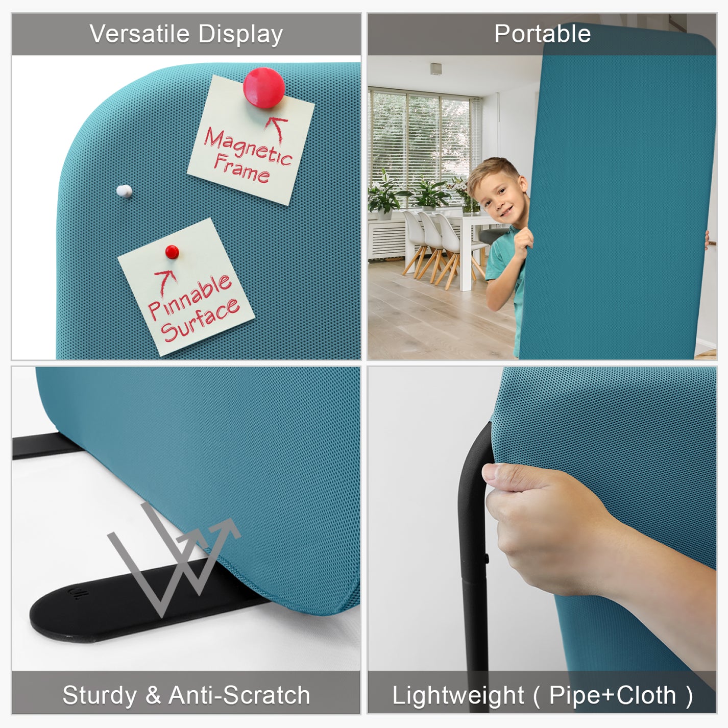 Standing Room Divider 29"x65", Sapphire – DECOLAB