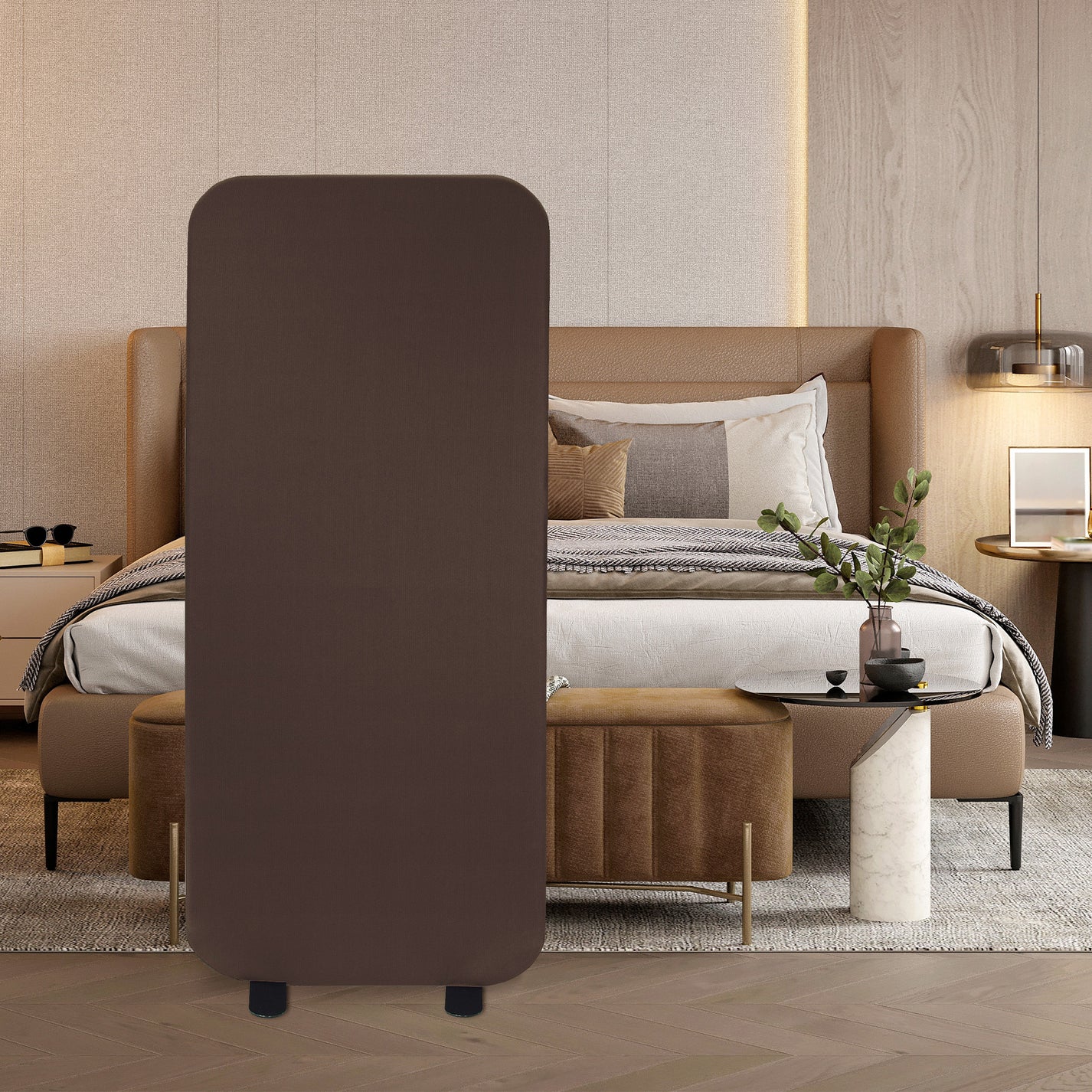 Standing Room Divider 29"x65", Caramel – DECOLAB