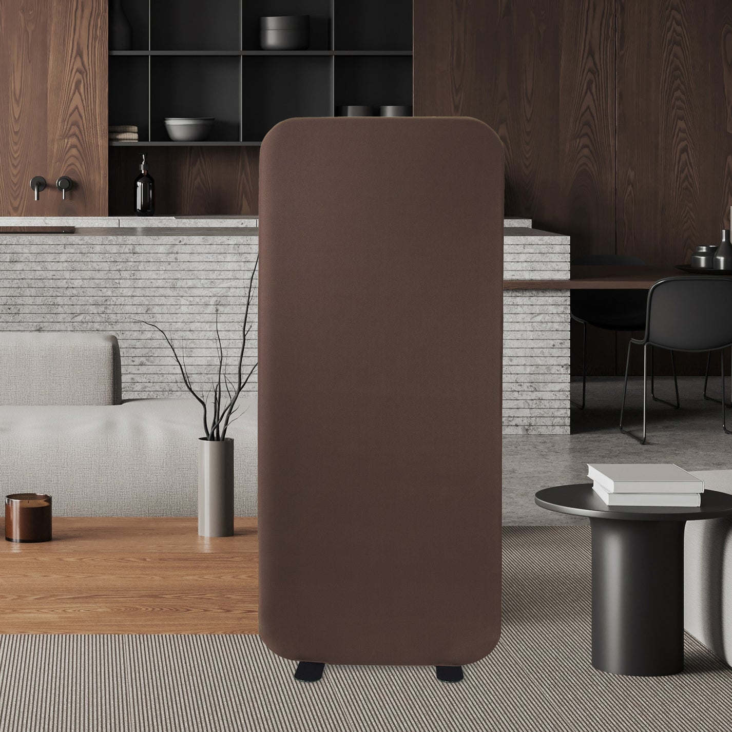 Standing Room Divider 29"x65", Caramel – DECOLAB